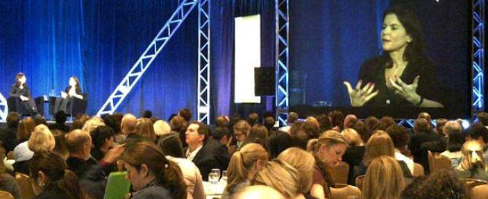 Ofra Strauss in a Corporate Responsibility Conference in San Francisco ...