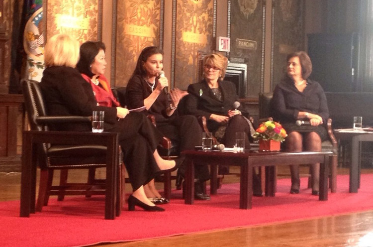 Ofra Strauss Attended a Women Advancement Meeting Initiated by Hillary ...