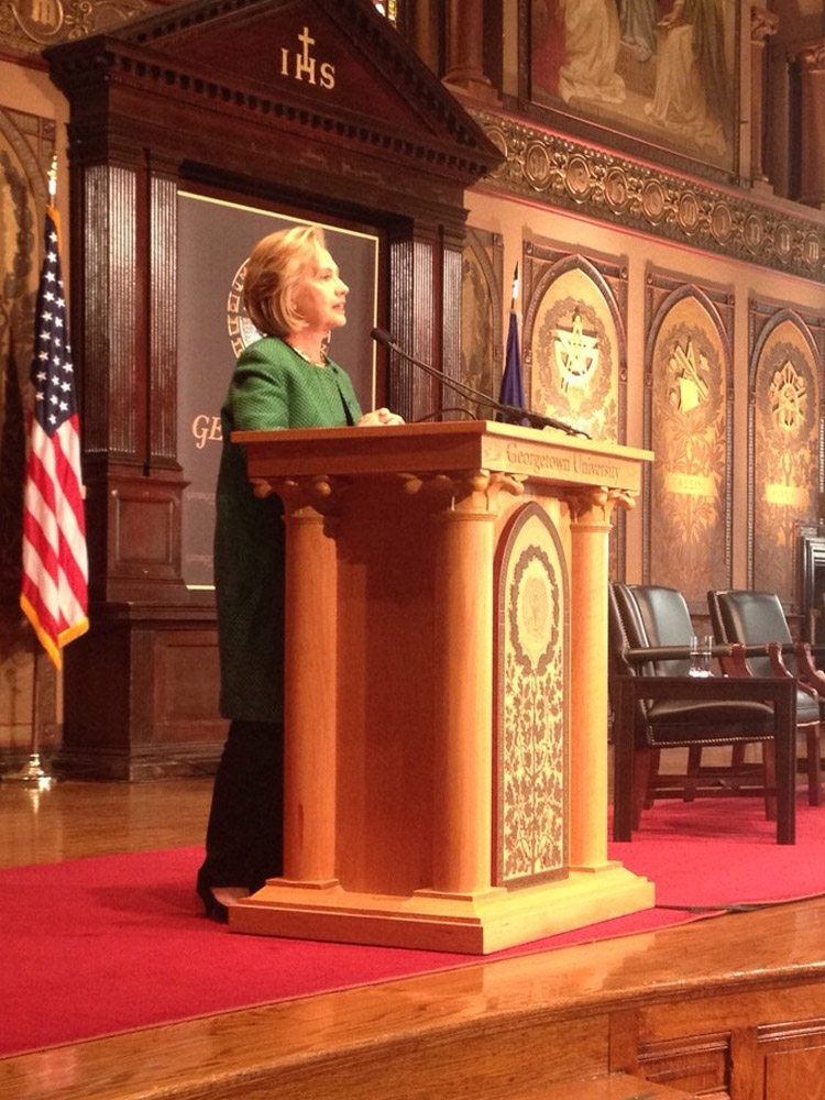 Ofra Strauss Attended a Women Advancement Meeting Initiated by Hillary ...