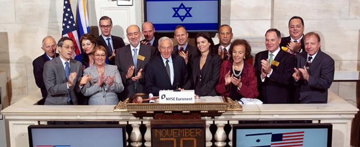 Ofra Strauss opened the trading day in NYC - Strauss Group